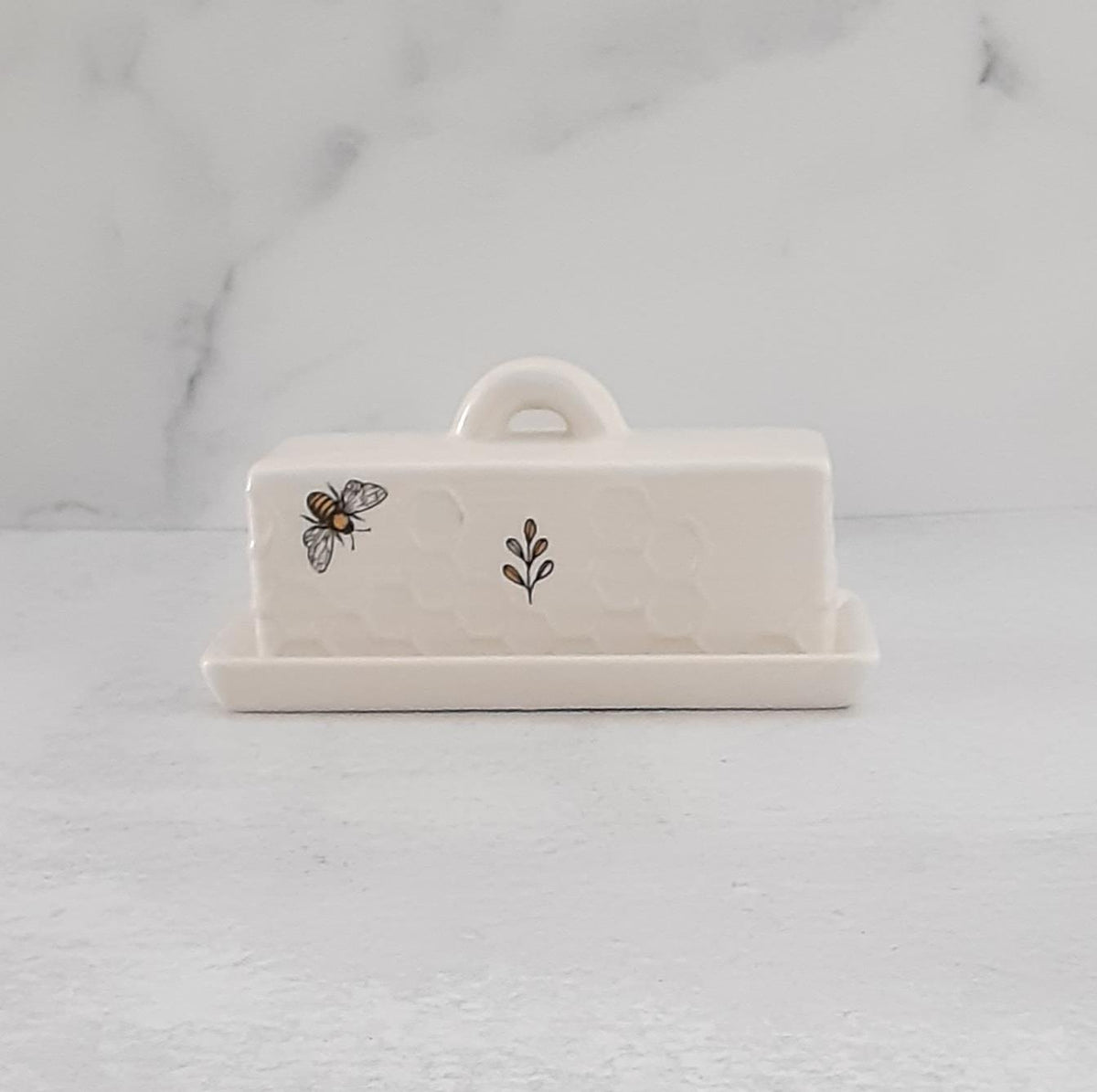 Honey Bee Ceramic Butter Dish – PaulaDeenShop.com