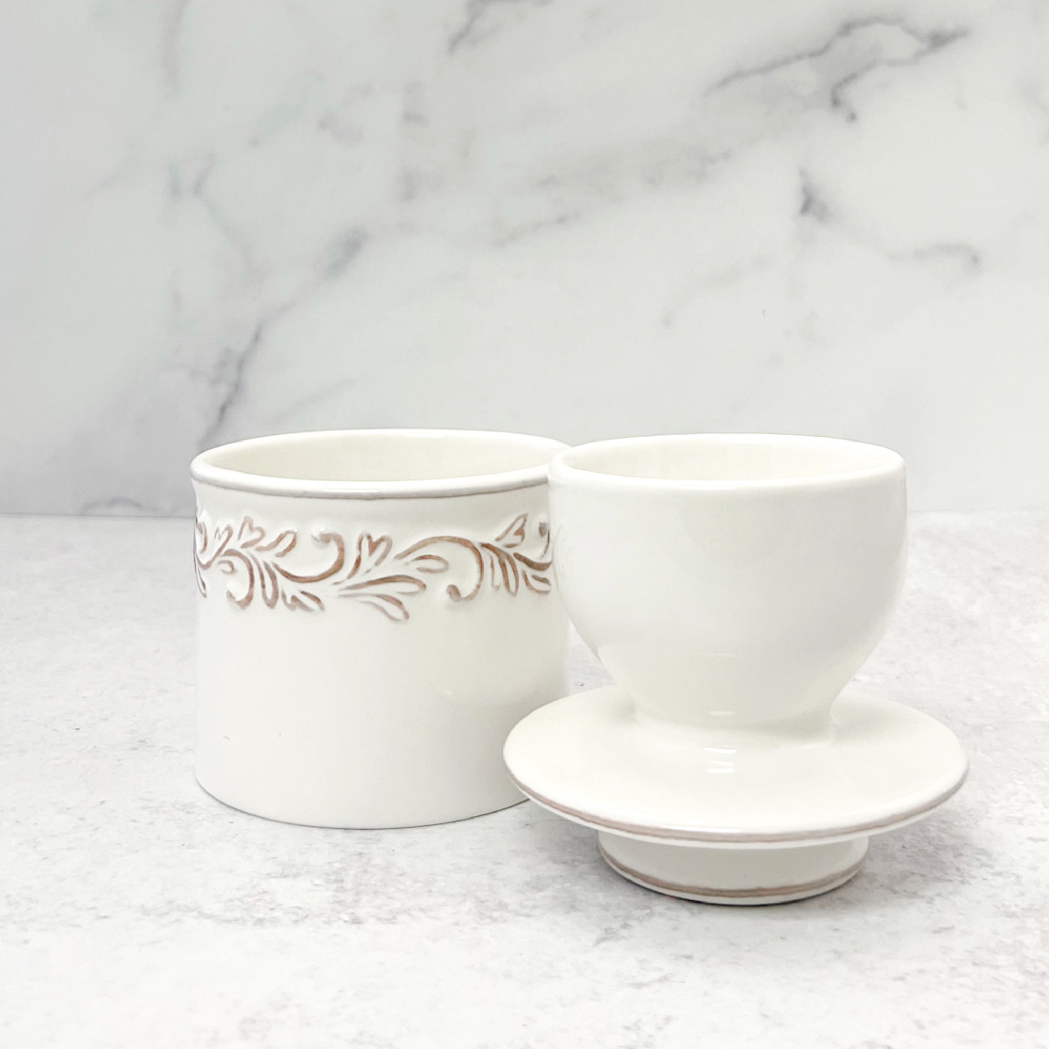 Butter Bell Antique White Linen – PaulaDeenShop.com